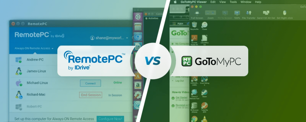 RemotePC vs GoToMyPC Comparison in 2023. What is the difference?