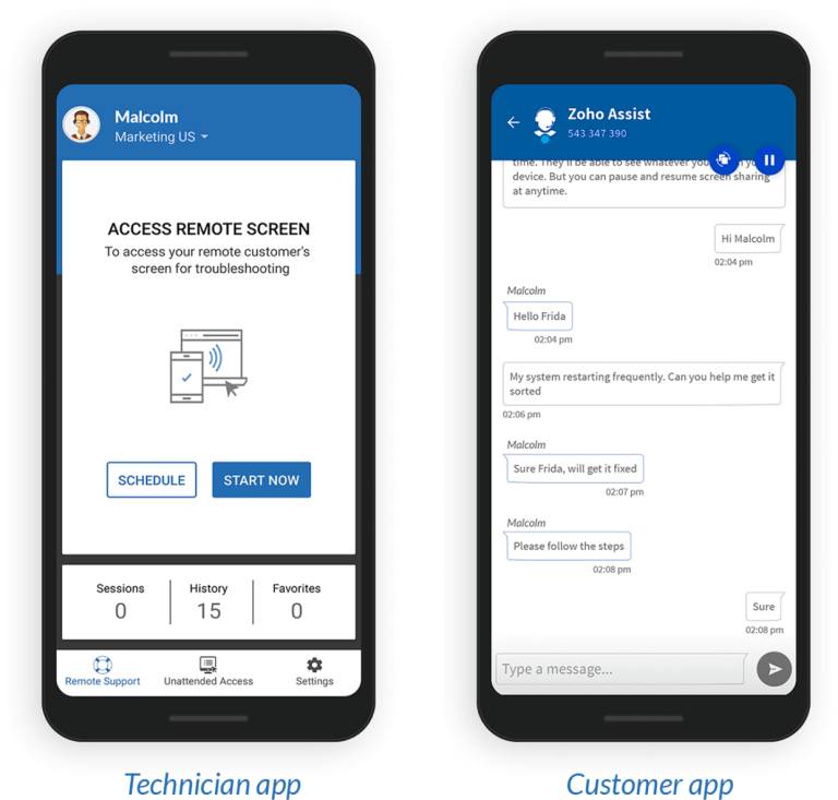 Zoho Assist vs TeamViewer | 2023 Remote Desktop Software Comparison