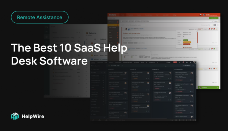 The Best SaaS Help Desk Software in 2023