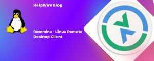 Remmina Remote Desktop Client | HelpWire blog