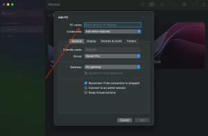 Setting up Microsoft Remote Desktop for Mac to access Windows PC