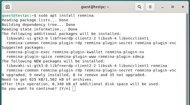 Remmina - Cliente de Escritorio Remoto para Linux
