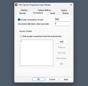 Solucionar que VNC Viewer no se conecta